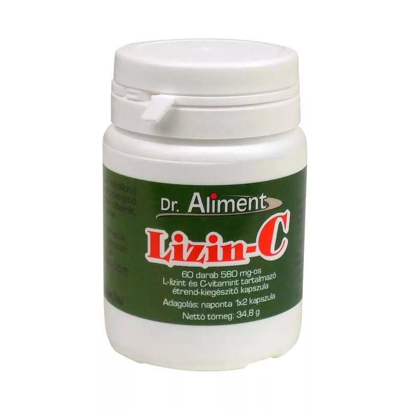 Dr Aliment Lizin C kapszula 60x – Immunerősítő étrend-kiegés